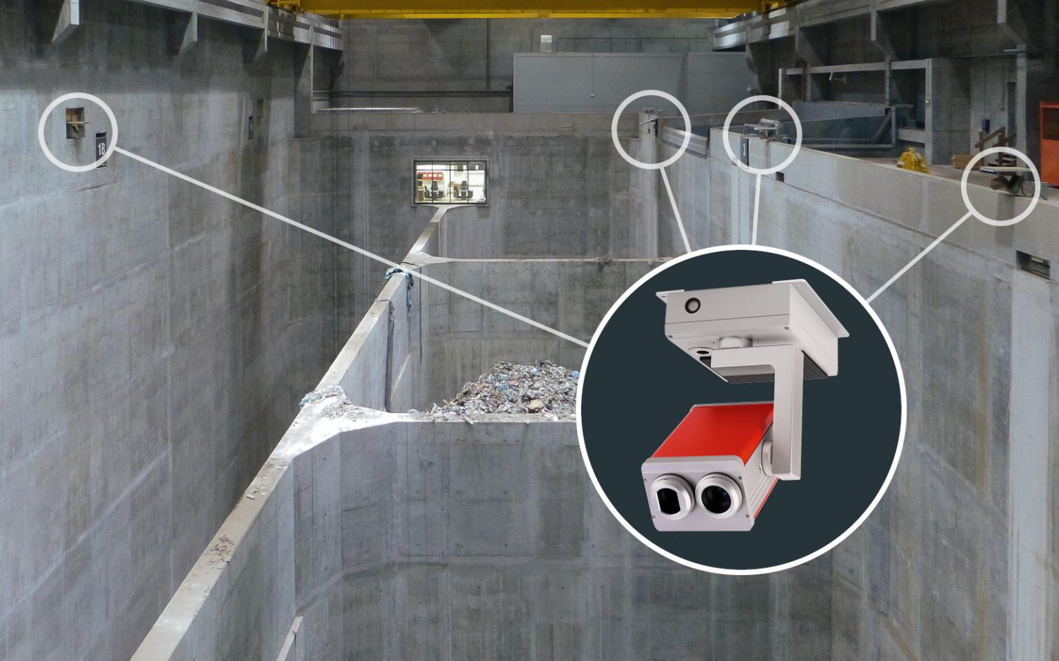 Fire deterrence and prevention for waste bunkers | ORGLMEISTER ...